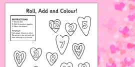Valentines Day Worksheet - worksheets, worksheet, work sheet
