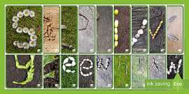 Alphabet Nature Posters - ELA Teaching Resource - Twinkl