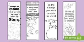 Tennis-Themed Bookmarks