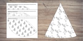 FREE! - Christmas Party Hats to Make | Primary Resources