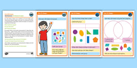 2D Shapes Symmetry Worksheet (teacher made)