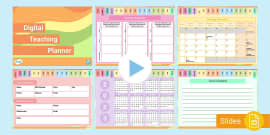 New Zealand Teacher Daily Planner Template - NZ Resource