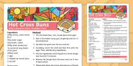 Easter Recipe Booklet (teacher made)