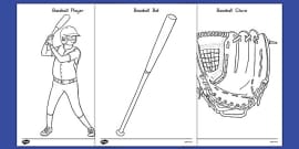 Baseball Word Search (teacher made)