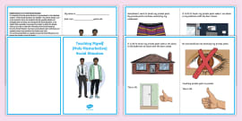 Touching Myself (Female Masturbation) Social Story - Twinkl