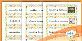 literacy drawer labels - Twinkl