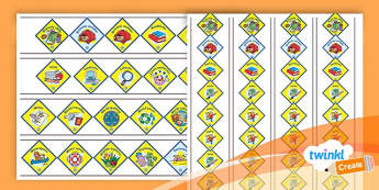 brownie border with border - Twinkl