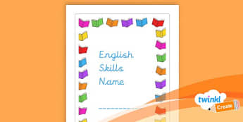 English book cover - Twinkl