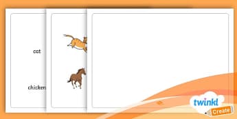 Animal picture match 1 - Twinkl