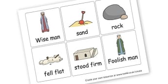 The Wise and Foolish Builders | Parables | KS1 RE - Twinkl