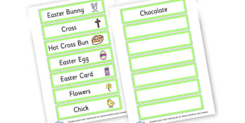 Easter Tags to Print - Twinkl