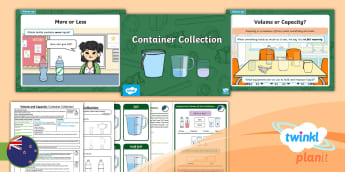 Level 1 Maths: Volume and Capacity lesson plans - PlanIt NZ