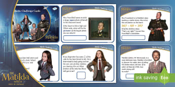 Roald Dahl's Matilda The Musical - Twinkl