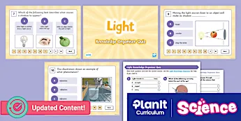 Science Light Quizzes | twinkl.com.au