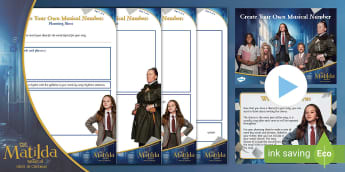 Matilda activities | Roald Dahl’s Matilda the Musical