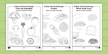 Health Colouring Sheets • Twinkl.com.au