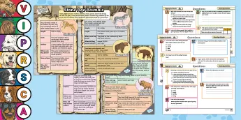 Paleontology Reading Comprehensions | twinkl.ca