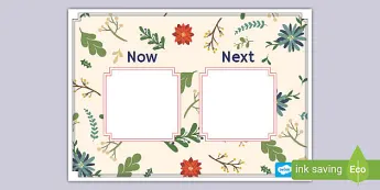 Now and Next Visual Aids | twinkl.com.au