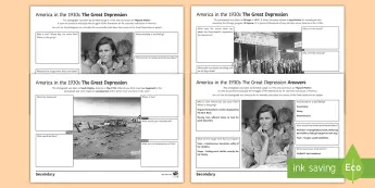 Great Depressions Resources | twinkl.co.uk