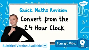 24-Hour Clocks | twinkl.co.uk