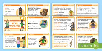 Physical Education Warm-Ups | twinkl.co.uk