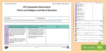 Third Religious and Moral Education Primary Resources
