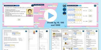 Year 5 Multiply and Divide by 10, 100, and 1000 - KS2 Maths