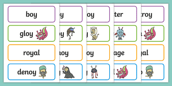 'Oy' Phonics Resources | twinkl.co.uk