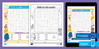 Spanish Word Searches | twinkl.com