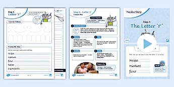 One-Armed Robot | Step 6 | Handwriting Scheme | Twinkl