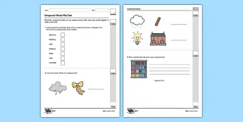 Compound Words Quizzes | twinkl.ca