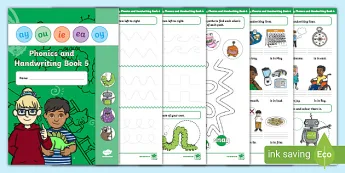 Handwriting Phonics Worksheets | twinkl.co.uk