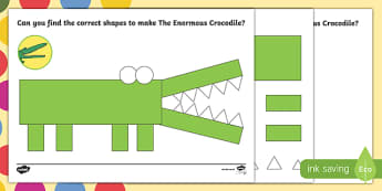 The Enormous Crocodile Early Years (EYFS) - Story Book, Reading