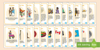 Cultural Celebrations - Cultural Holidays - Holidays