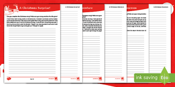Christmas Story Starters | twinkl.co.uk