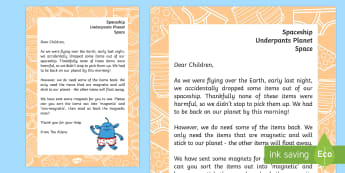 Aliens Love Underpants Reading Resources - Claire Freedman