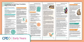 EYFS Profile Resources | Foundation Assessment | Twinkl