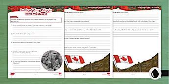 Vimy Ridge Histories | twinkl.com.au