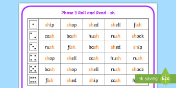 Phonics Games - Young Learners (0-12) - ESL/TEFL Resource