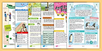 April Reading Comprehensions | twinkl.com.au
