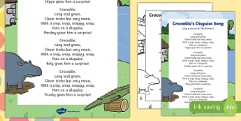 The Enormous Crocodile - Roald Dahl - EYFS Story Resources