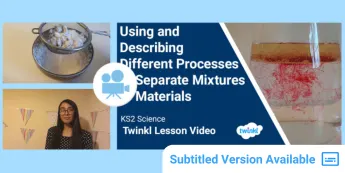 Separating Mixtures Activities | twinkl.co.uk