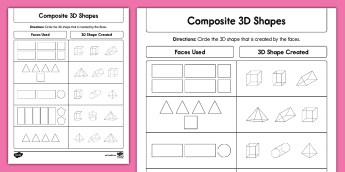 First Grade 3D Shapes | twinkl.com