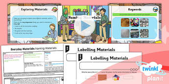 Everyday Materials - Year 1 Science Resources - Twinkl