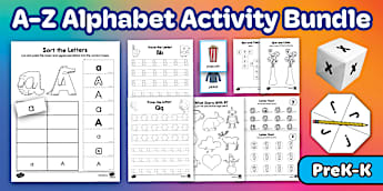 Phonemic Awareness & Phonics Worksheets | Prekindergarten
