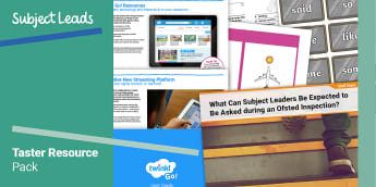 Subject Leads - Teaching Resources - Page 4 - Twinkl