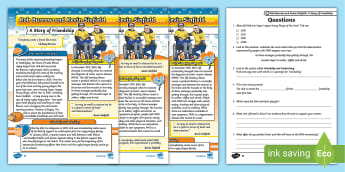 Famous People and Celebrities - KS2 Reading Comprehension