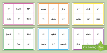 Mathematics Bingo • Twinkl.com.au