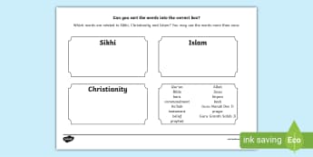 KS2 Sikhism Activities Primary Resources, Religion, Sikhism, RE