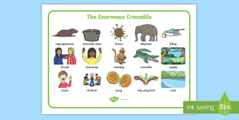 The Enormous Crocodile Early Years (EYFS) - Story Book, Reading